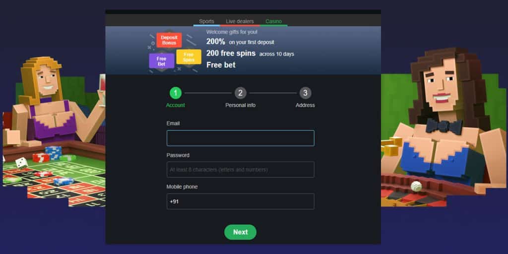 Bons Official Website: Betting and Casino | Registration, Login